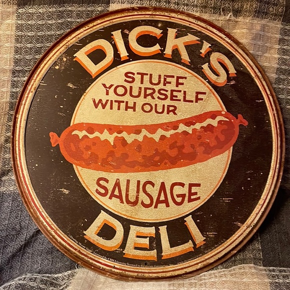 dewing moore signs | Wall Decor | Vintage Metal Round Signdicks ...